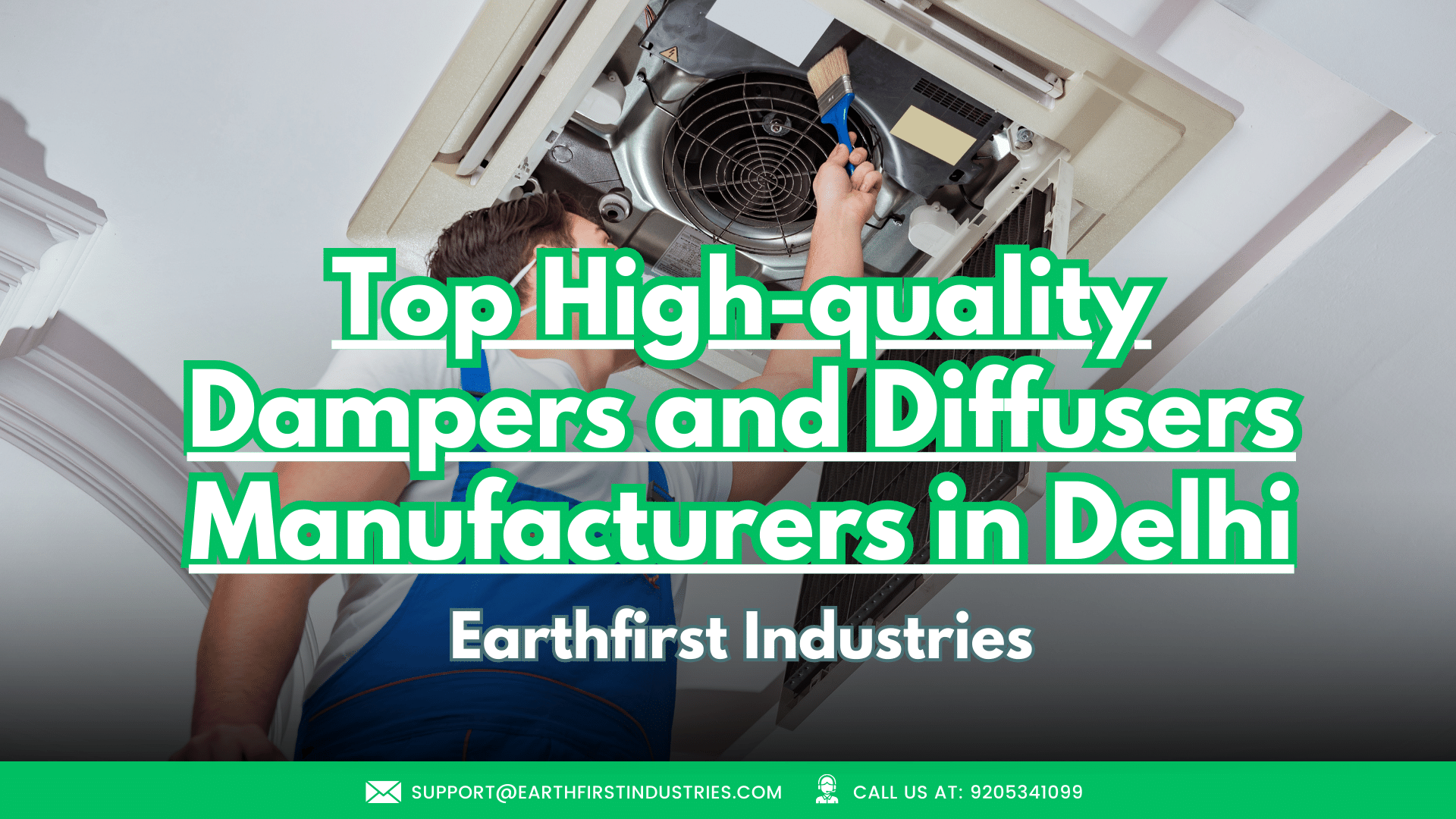 Top High-quality Dampers and Diffusers Manufacturers in Delhi